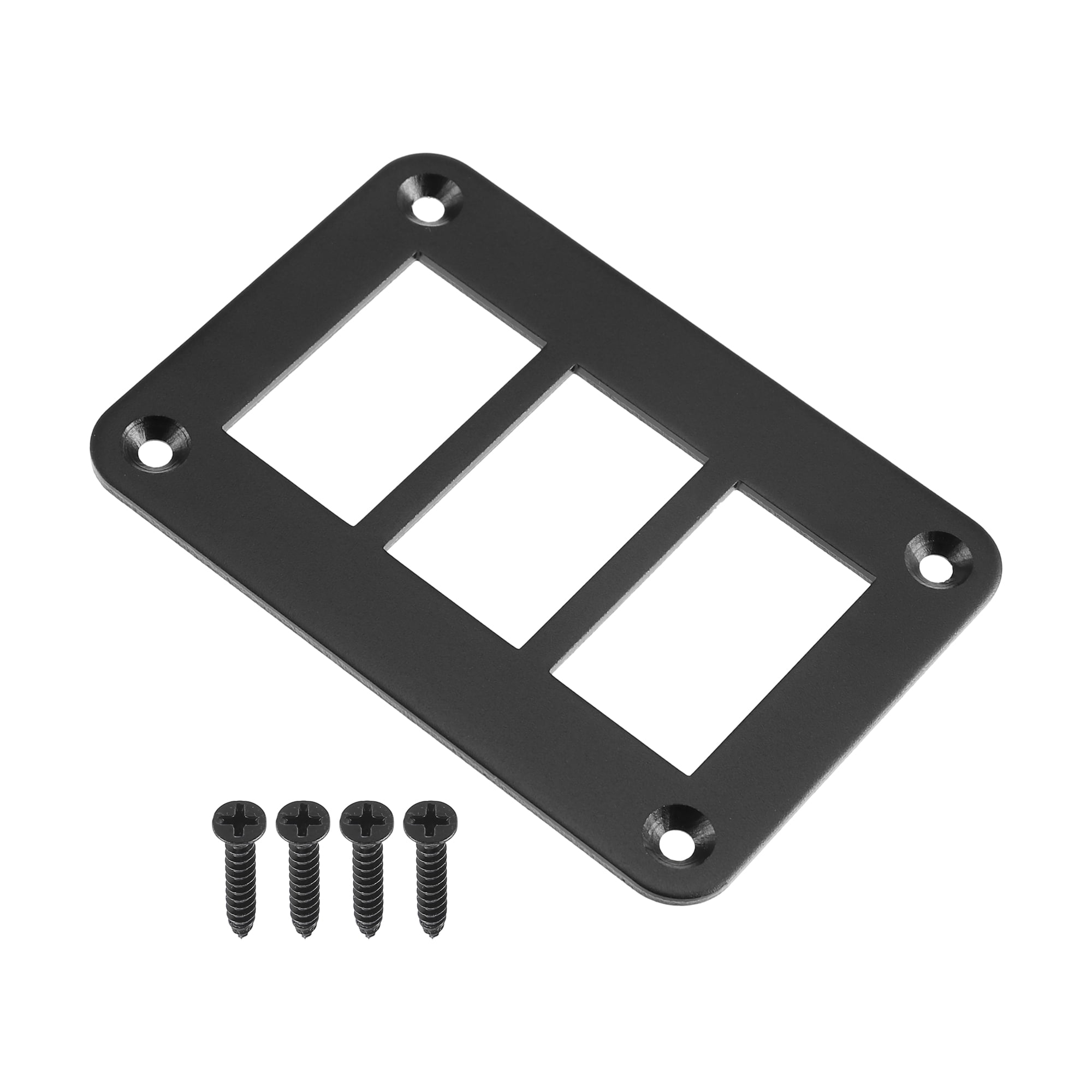 1 Set Universal 3 Way Rocker Switch Panel Housing Holder Car Rocker ...