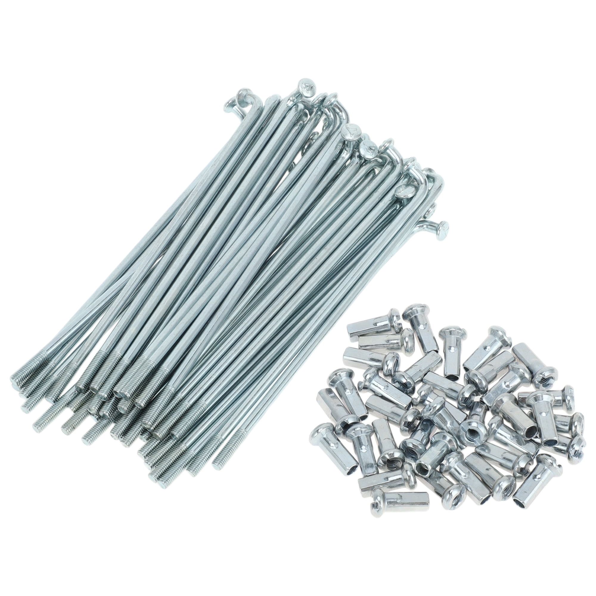 1 Set Universal Bicycle Spokes 12G 89mm Length Bike Wheel Spokes Nipple ...