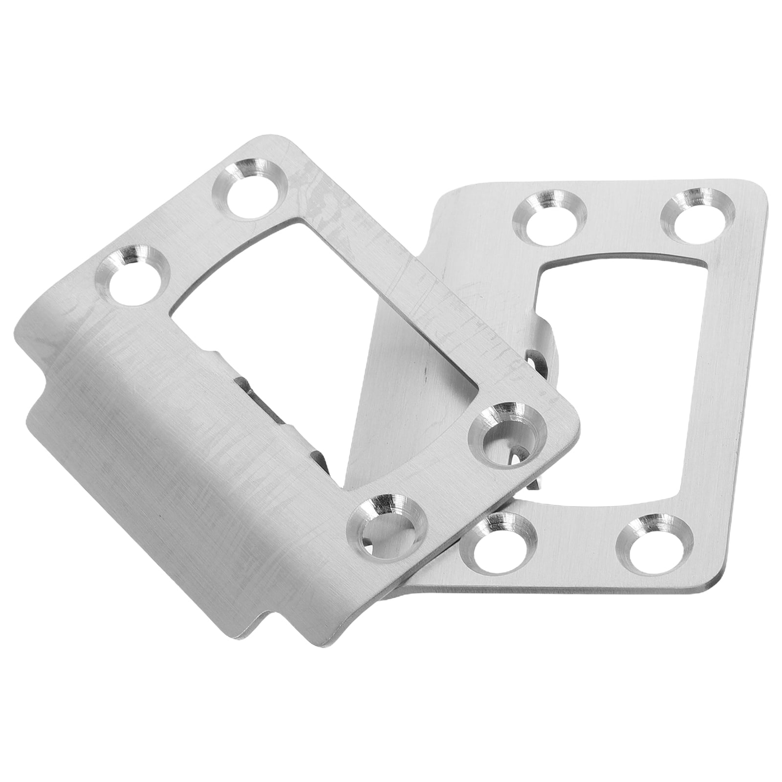 1 Set Door Striker Plate Cover Lock Plates Knob Wall Protector Latch ...