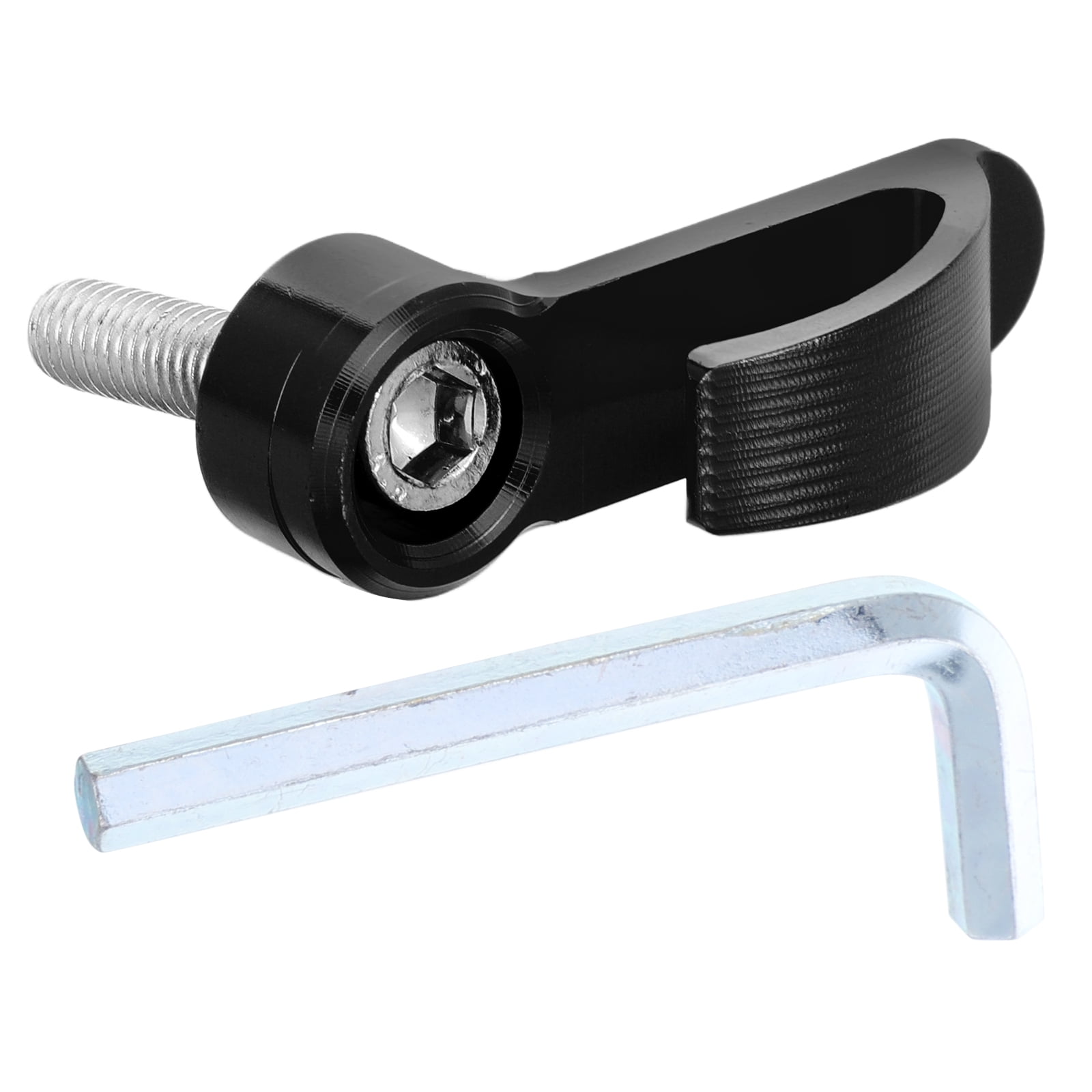 Homoyoyo 1Set Motorcycle Side Hook Black Aluminum Alloy Handlebar Hook ...