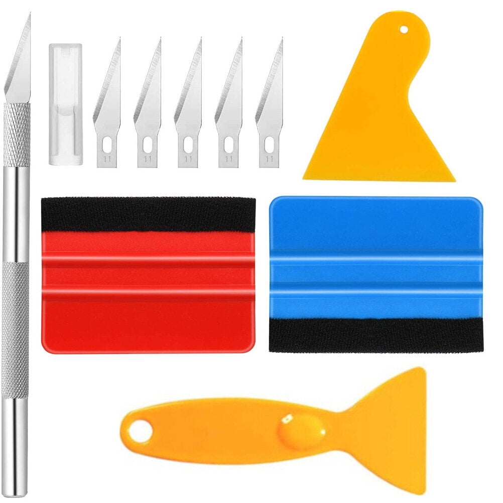 1 Set Vehicle Vinyl Wrap Window Tint Film Tool Kit Car Wrapping Tool ...