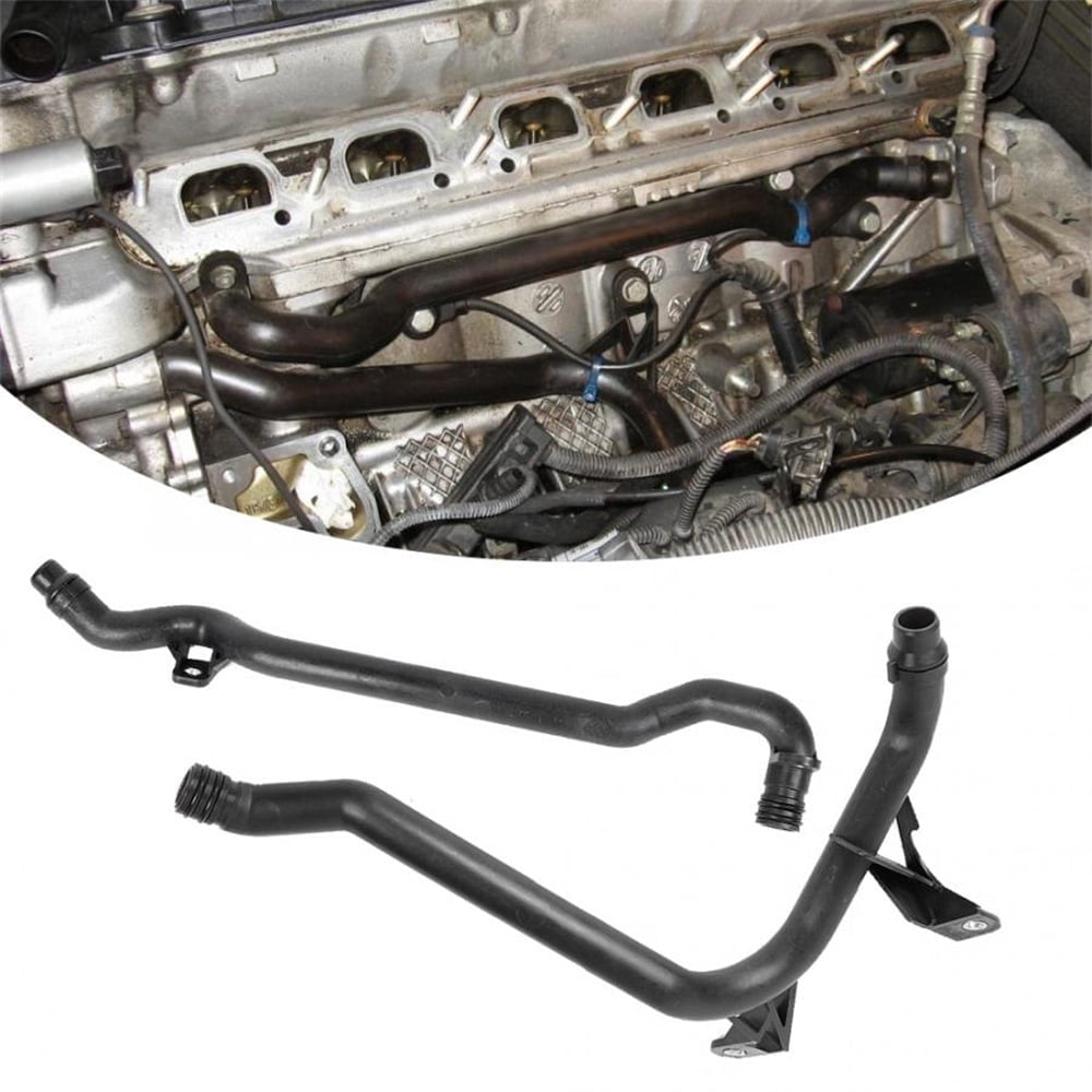 1 Set Water & Engine Heater Inlet Coolant Pipe For BMW E39 E46 CHP0567 ...