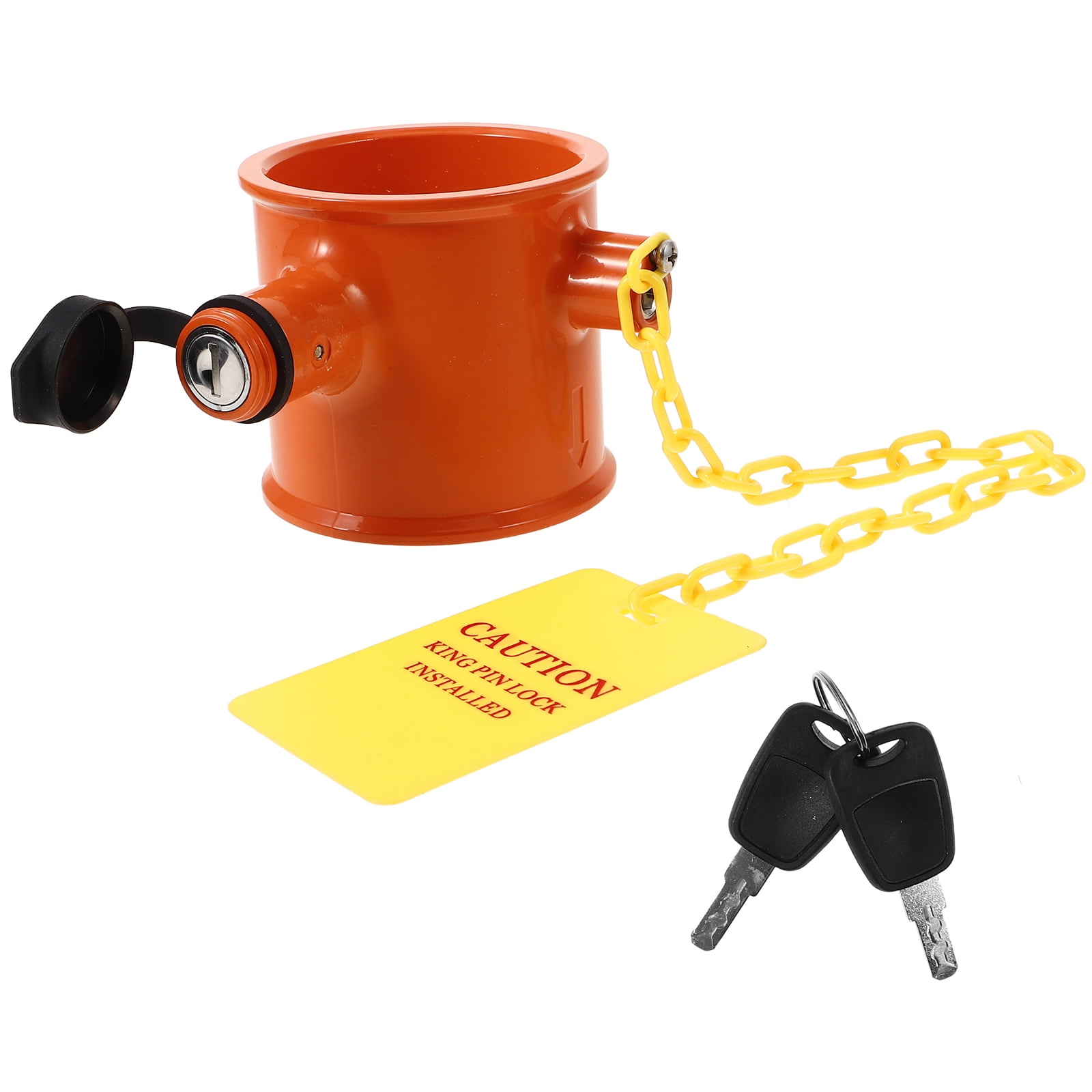 1 Set Wheel Lock Heavy Duty Pin Locking Anti-theft Warning Tag Wheel ...