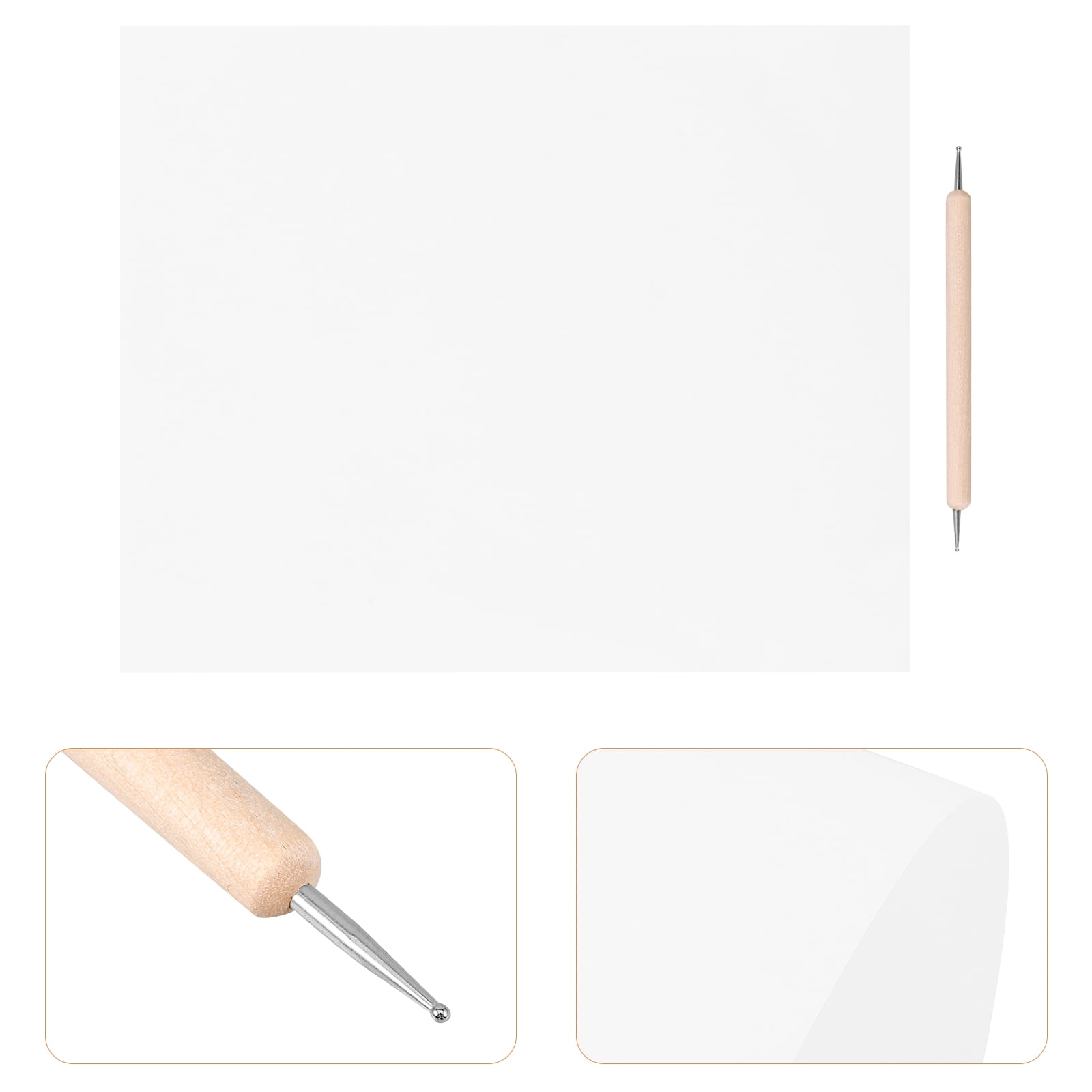 1 Set White Transfer Paper Racing Paper Graphite Copy Paper with ...