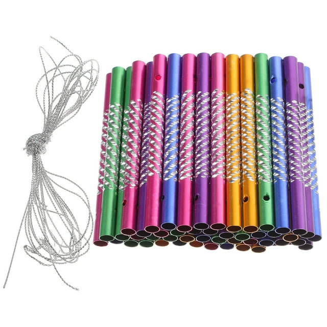 1 Set Wind Chime Tubes Parts Kindergarten DIY Wind Chime Pipe Wind ...