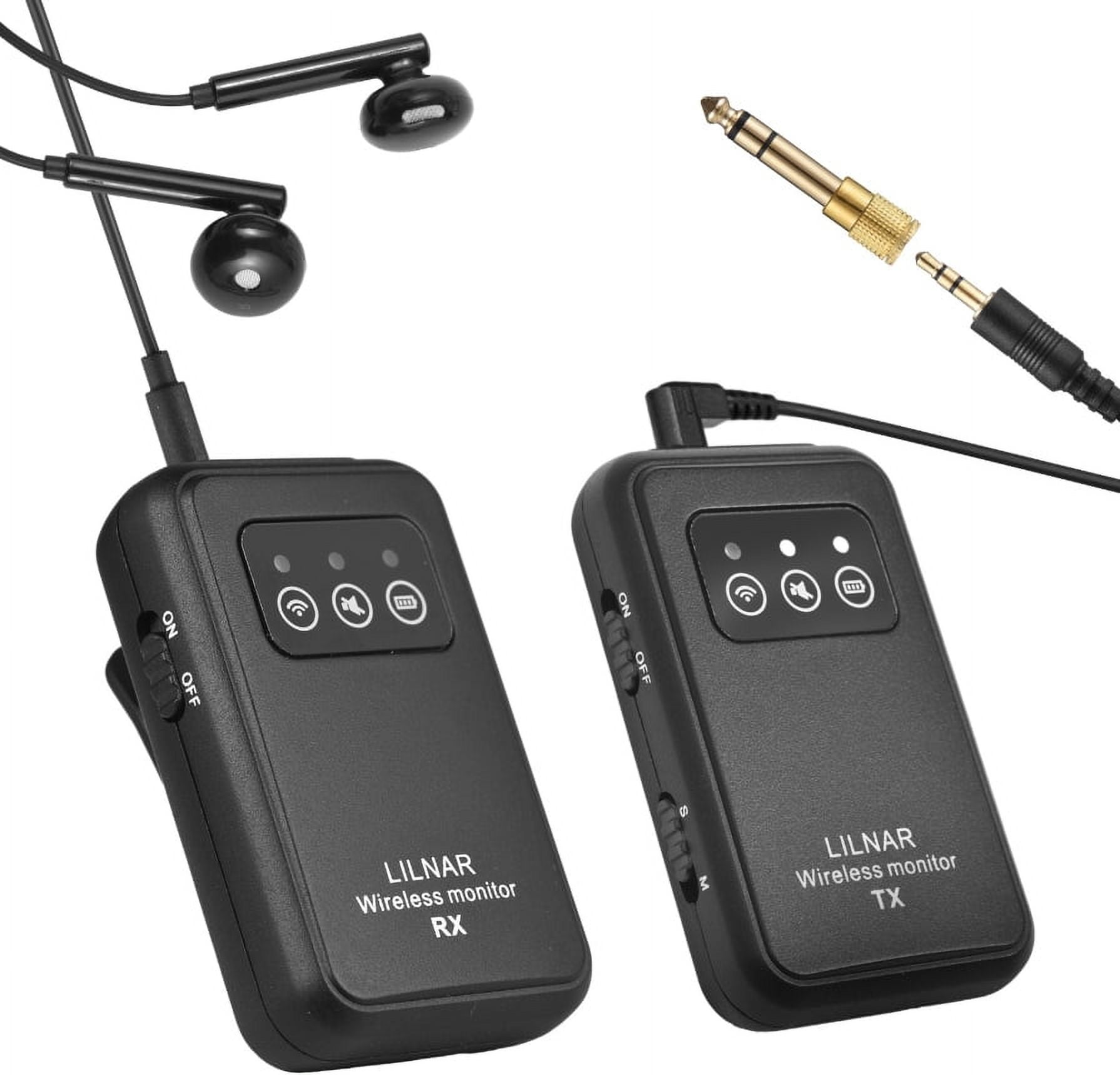 1 Set Wireless In Ear Monitor System Transmitter And Receiver Low ...