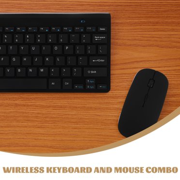 Wireless Keyboard and Mouse, 2.4GHz Backlit Glowing Full Size Wireless ...