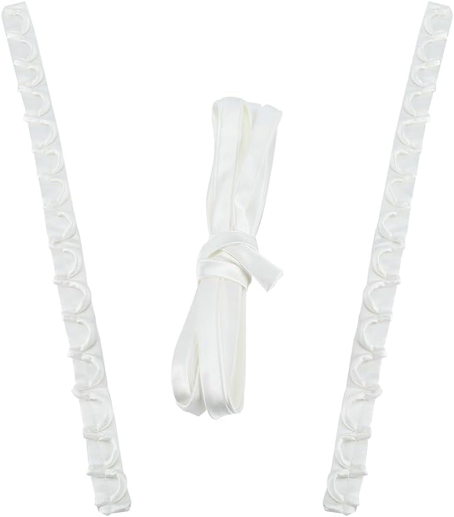 1 Set Women's Wedding Dress Zipper Replacement Adjustable Fit Satin ...