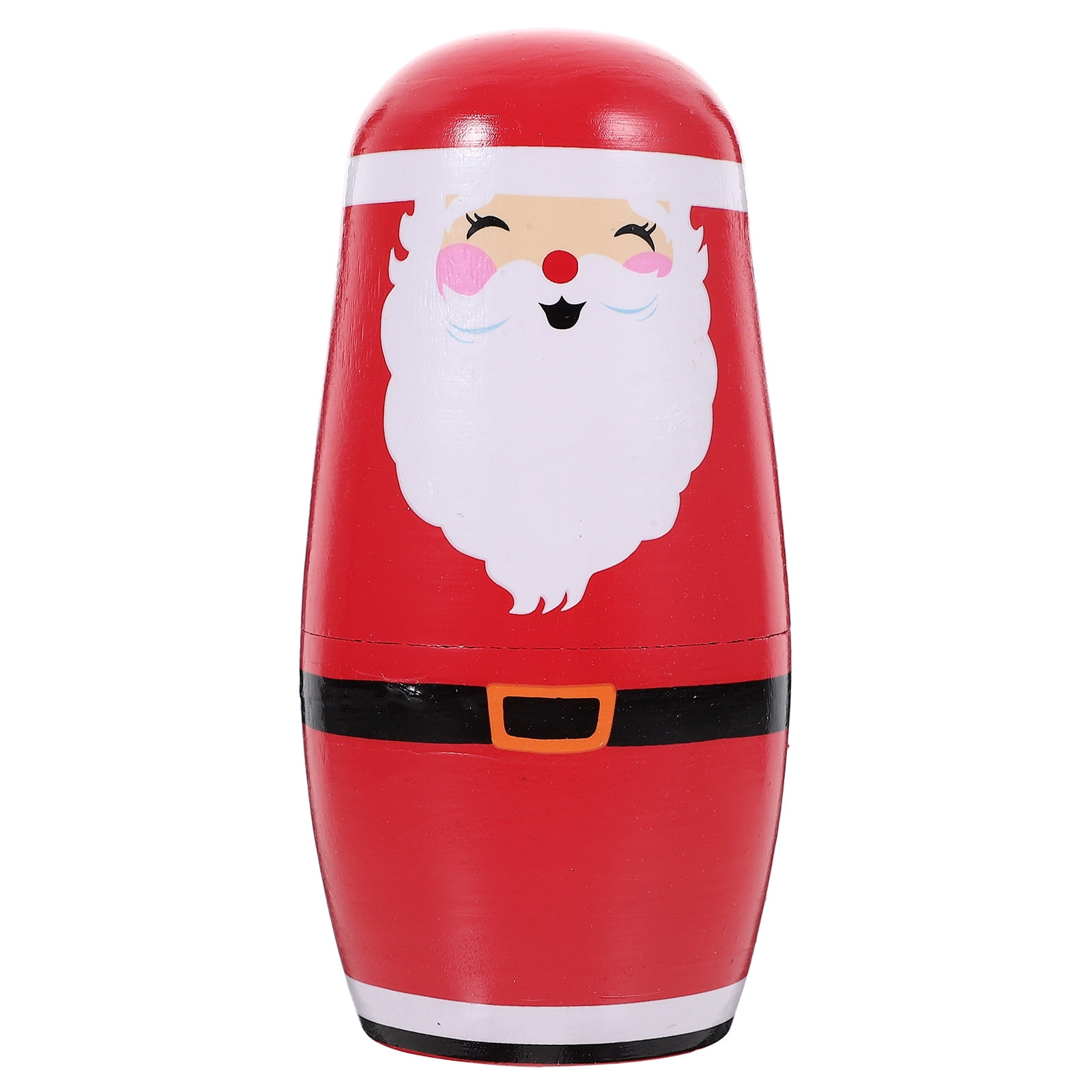 1 Set Wood Nesting Dolls Christmas Russian Nesting Dolls 5-layer Wood ...