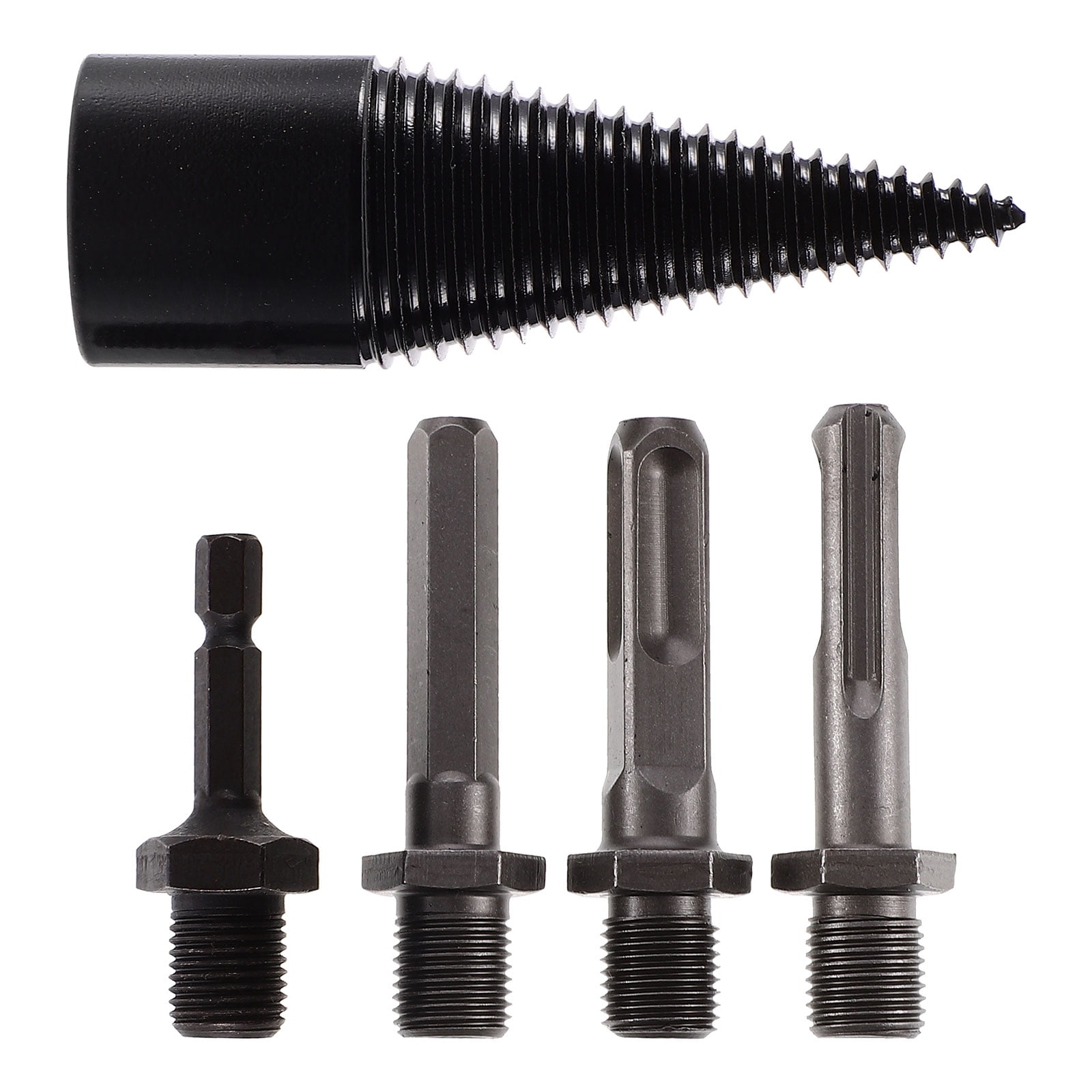 1 Set Wood Splitter Log Drill Bit Kindling Firewood Wood Drill with ...