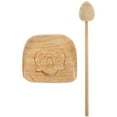 1 Set Wooden Fish Temple Block with Mallet Children Wooden Percussion ...