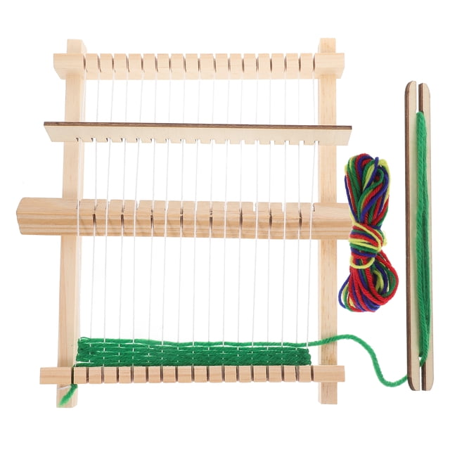 1 Set Wooden Frame Weaving Loom Portable DIY Knitting Machine Handmade ...