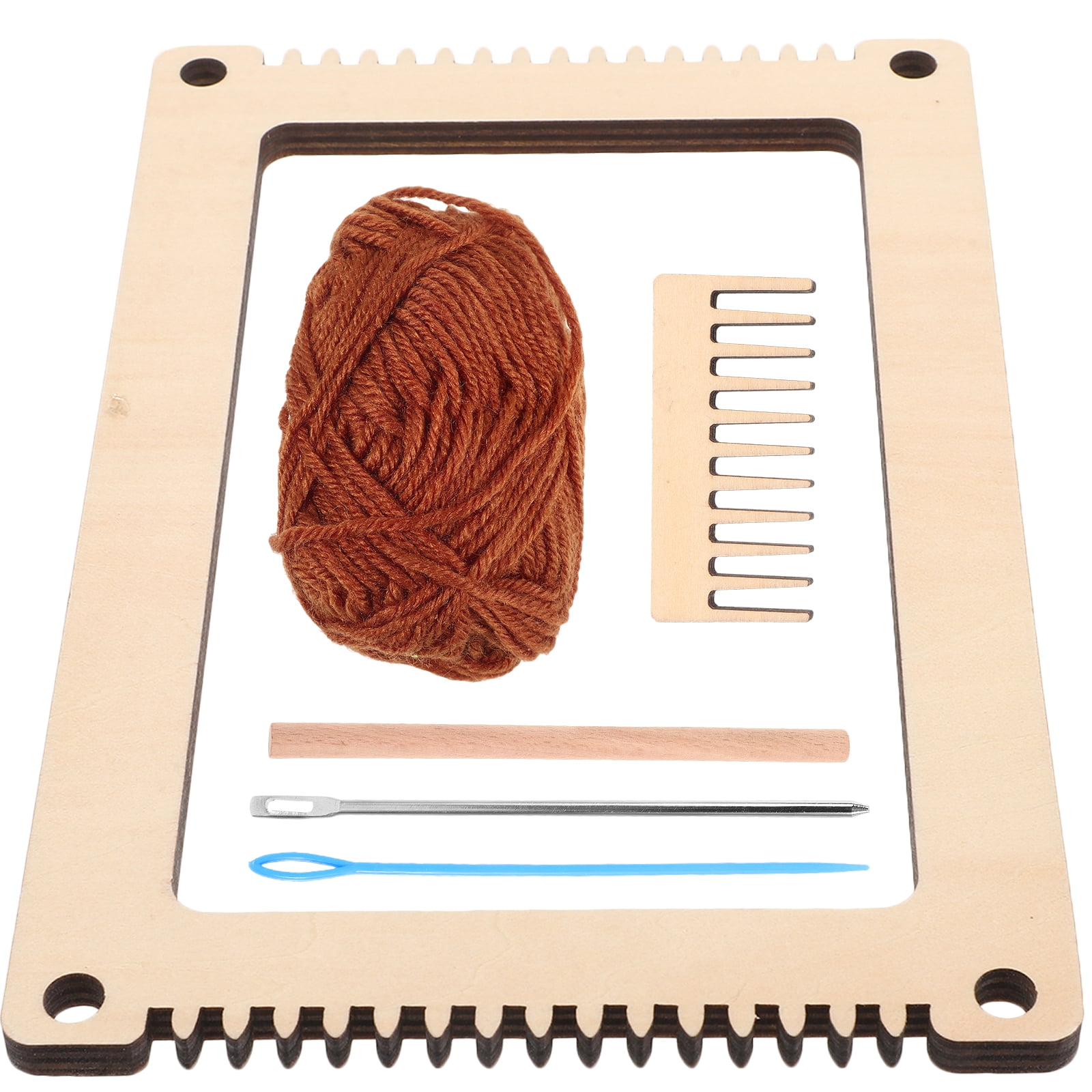 1 Set Wooden Weaving Loom Handcraft Mini Weaving Loom Weaving Loom ...