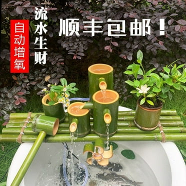 Zingz & Thingz 57070059 Solar Asian Temple Pagoda Zen bird bath Outdoor ...