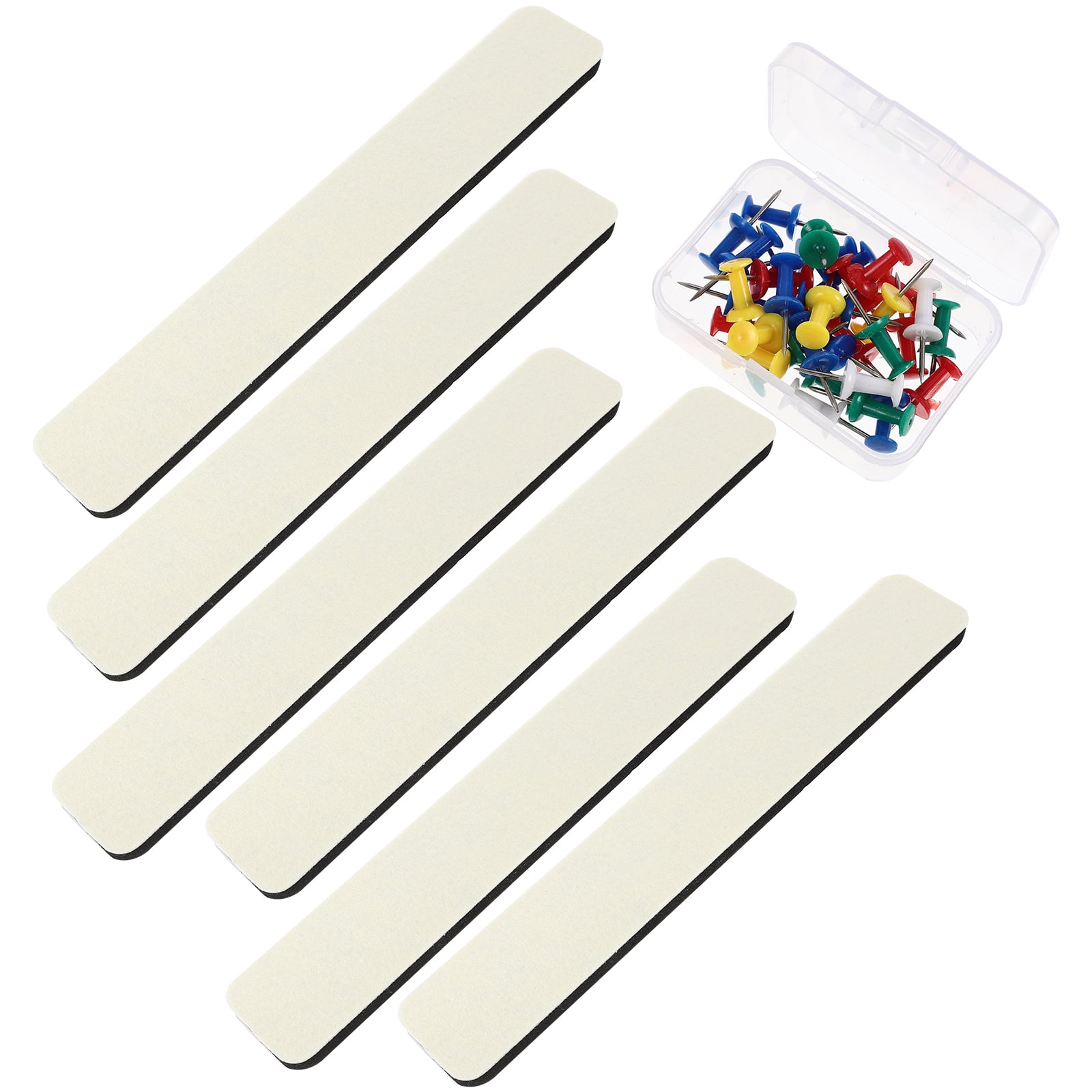 1 Set of Adhesive Bar Strips Office Decorative Felt Strips Wall ...