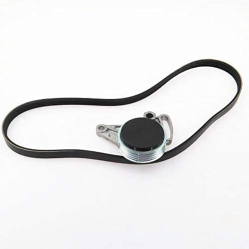 1 Set of Air Conditioner Compressor Tensioner Idler Pulley + Belt For ...