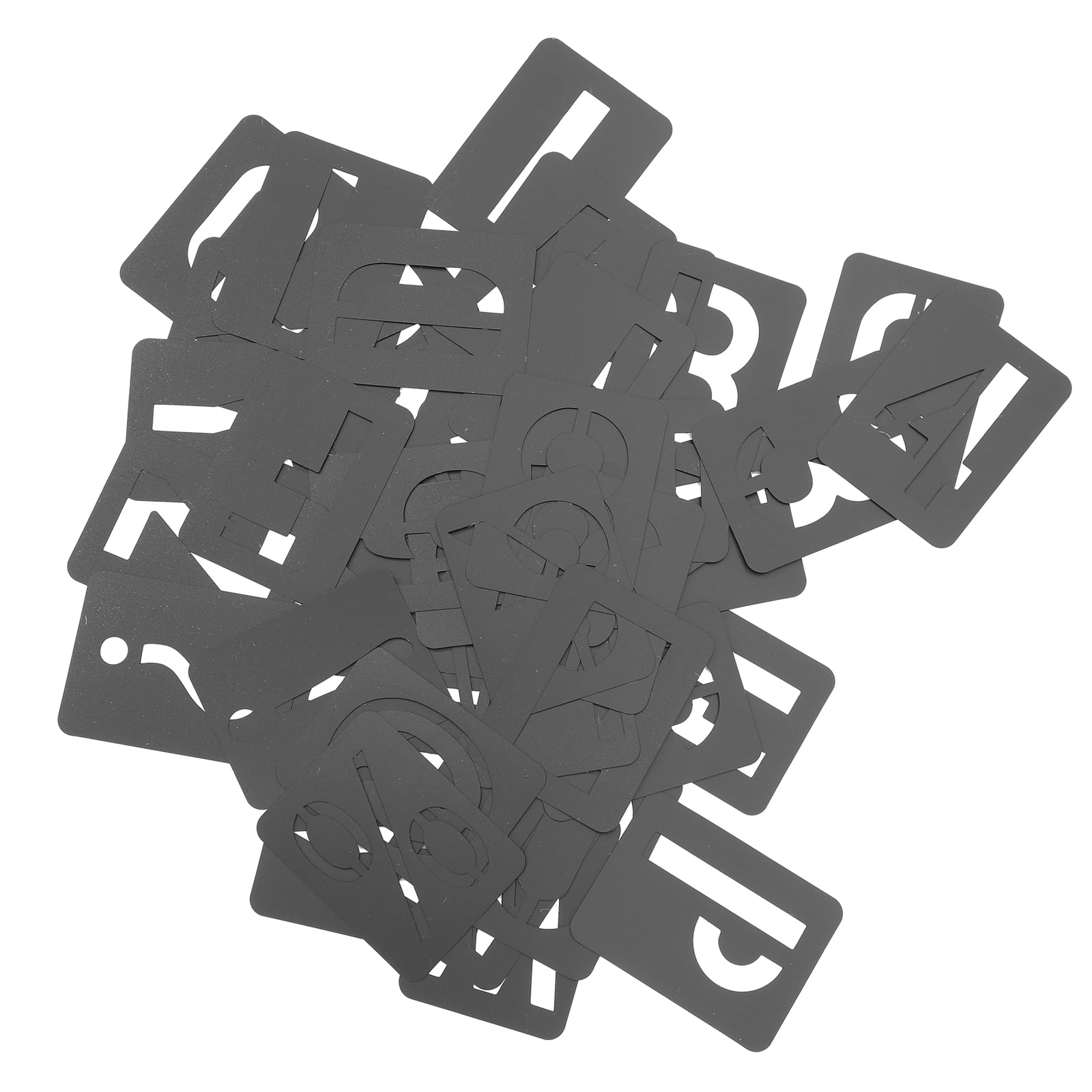 1 Set of Alphabet Stencil Number Stencils Letter Stencils Large ...