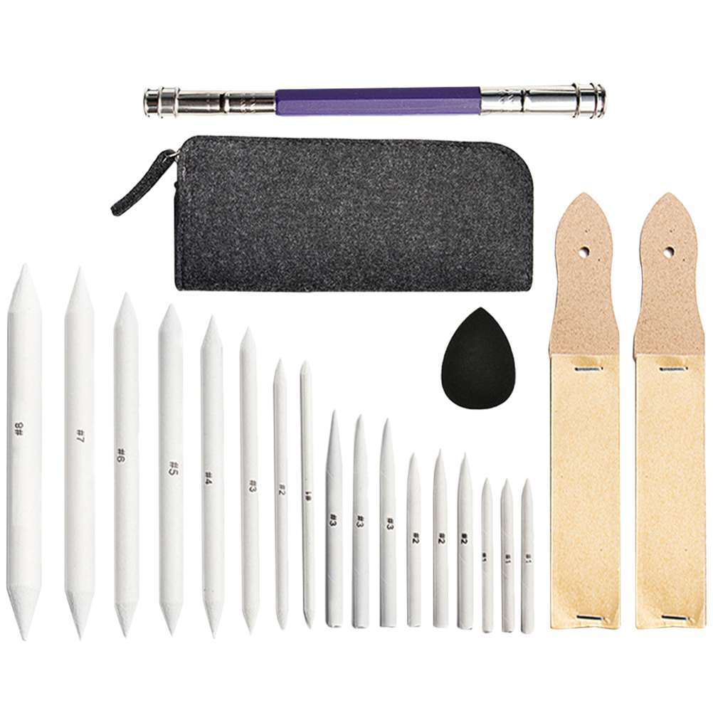 1 Set of Art Sketch Wipe Tools Set Washable Wipers Artist Drawing ...