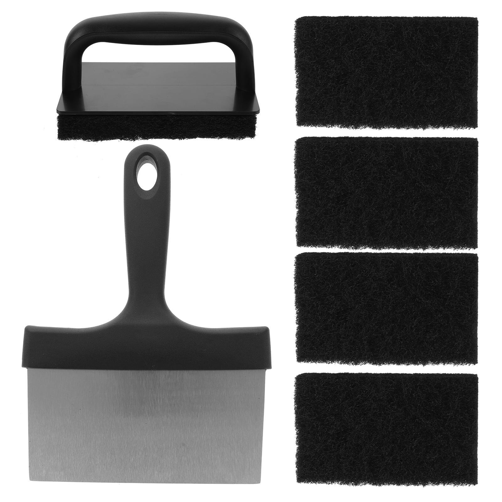 1 Set of Barbecue Rack Scraper Grill Grate Cleaning Tools Set Barbecue ...
