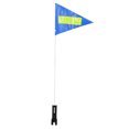 Trailer Safety Flag Anley 6-Foot Bike Safety Flag With Fiberglass Pole ...