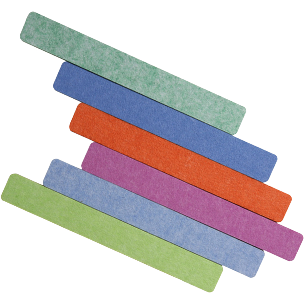 1 Set of Bulletin Board Tiles Felt Bulletin Board Bar Strips Wall Memo ...