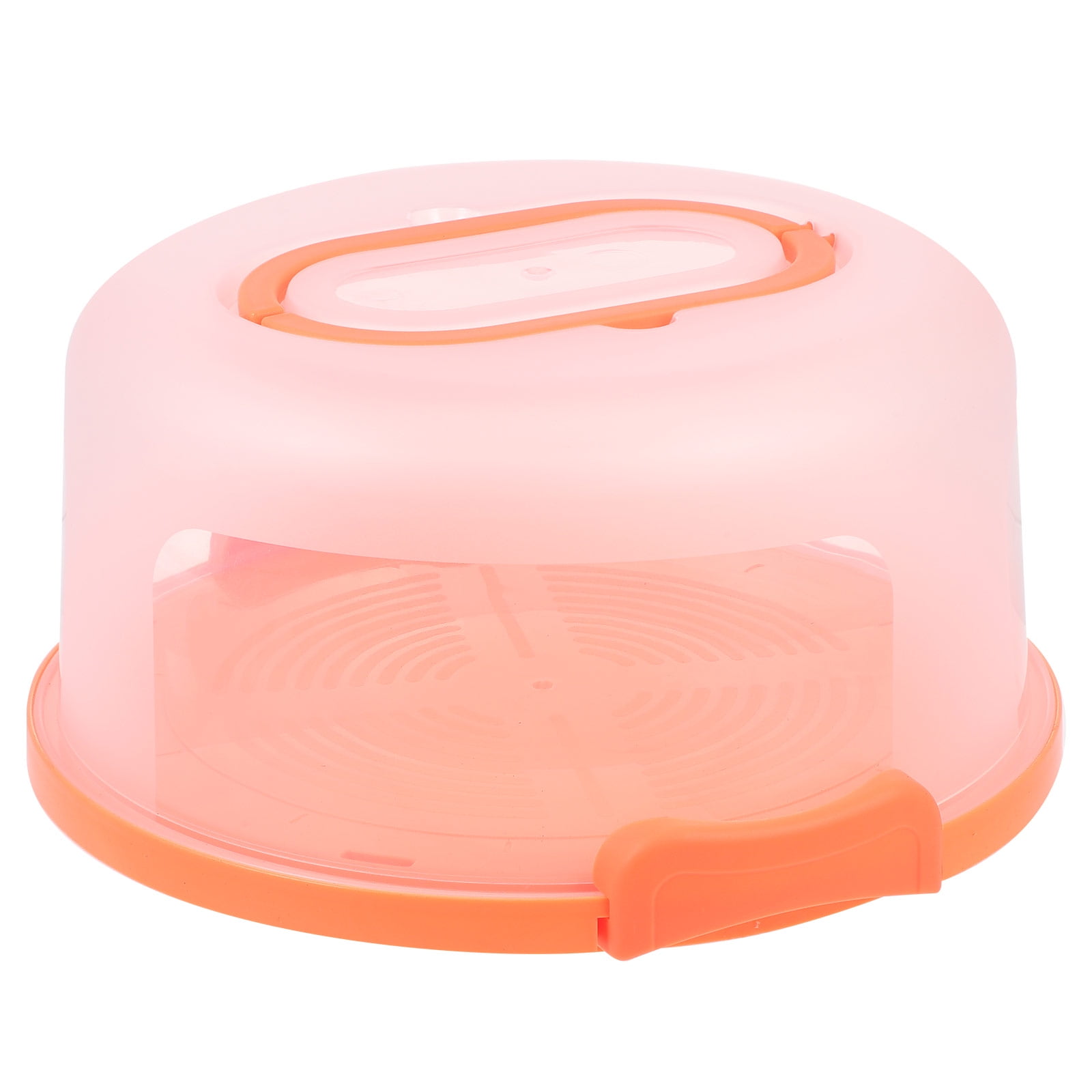 OUNONA 1 Set of Portable Cake Storage Box Thick Plastic Cake Packing ...