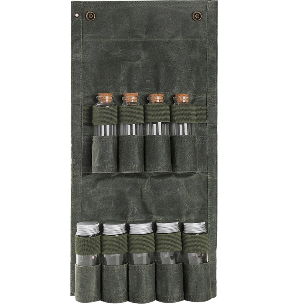 1 Set of Camping Travel Spice Holder Hiking Spices Set Portable ...