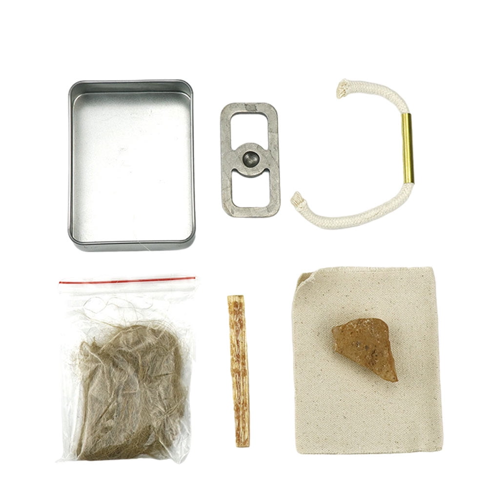 1 Set of Camping Survival Fire Starter Outdoor Quick Fire Kit Fire ...