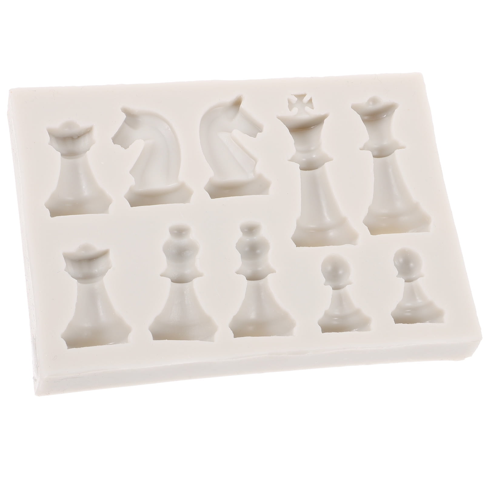 1 Set of Chess Mold Chess Piece Mold International Chess Piece Mold ...