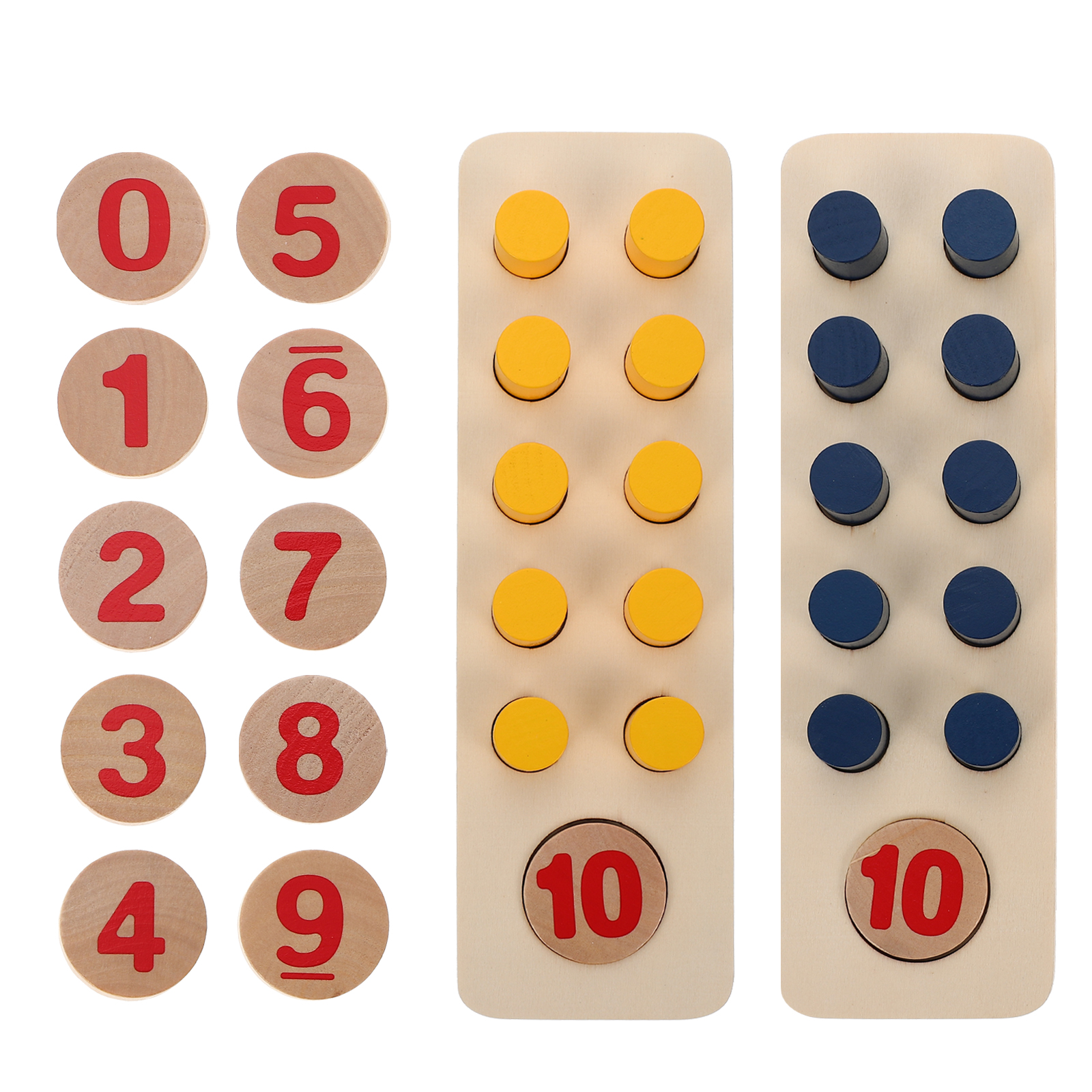 1 Set of Children Mathematics Playset Calculation Enlightenment Toy ...