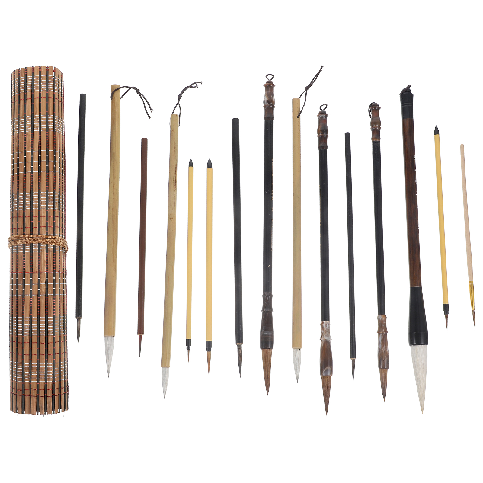 1 Set of Chinese Calligraphy Brush Fine Tip Painting Brush Set ...