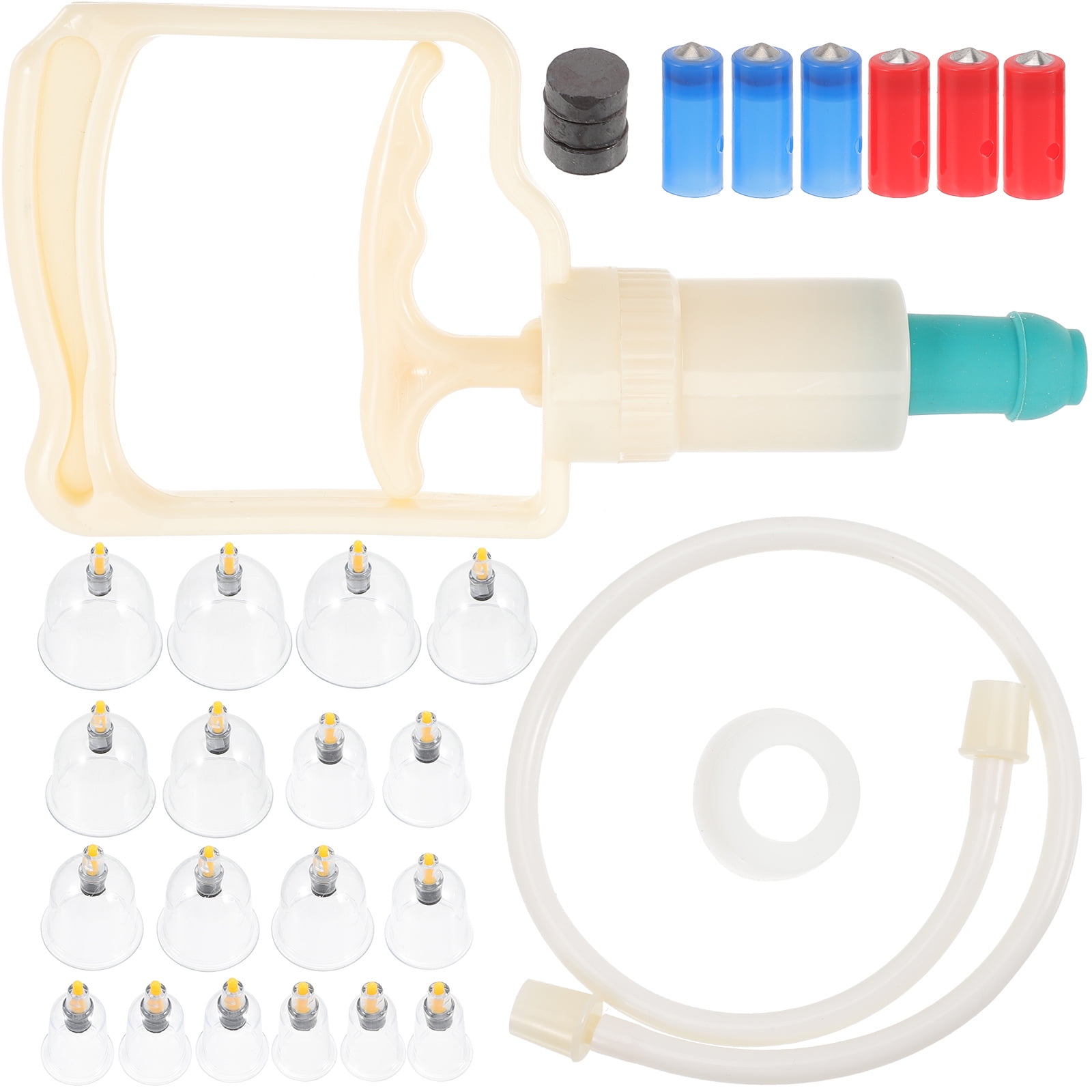 1 Set of Chinese Cupping Set Vacuum Suction Cupping Cups Body Cupping ...