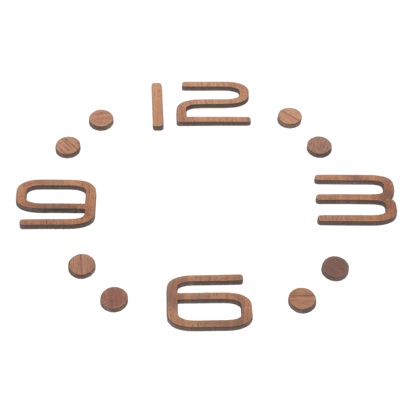 1 Set of Clock Numerals Set Wood Numbers Digital Clock Numbers Clock ...