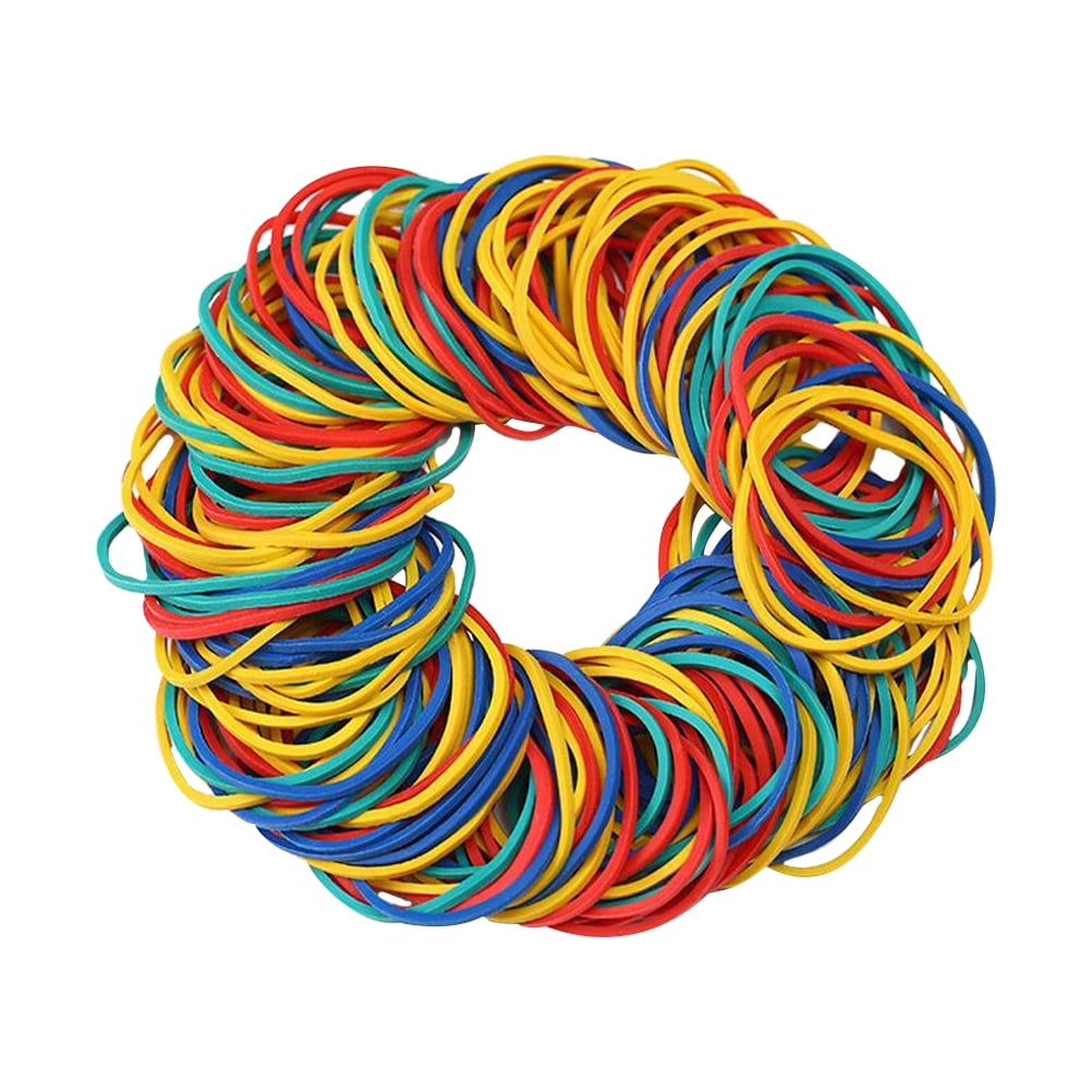 1 Set of Colored Rubber Bands Colored Elastic Bands Heavy Duty Rubber ...