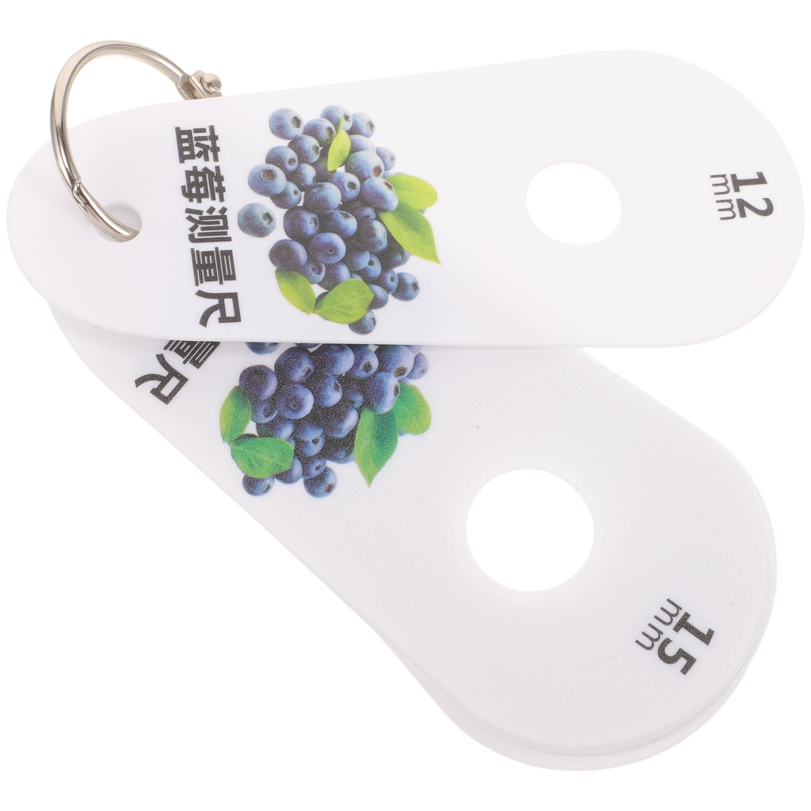 Blueberry Measuring Rulers, Fruit Diameter Gauge Ruler For Cherry And ...