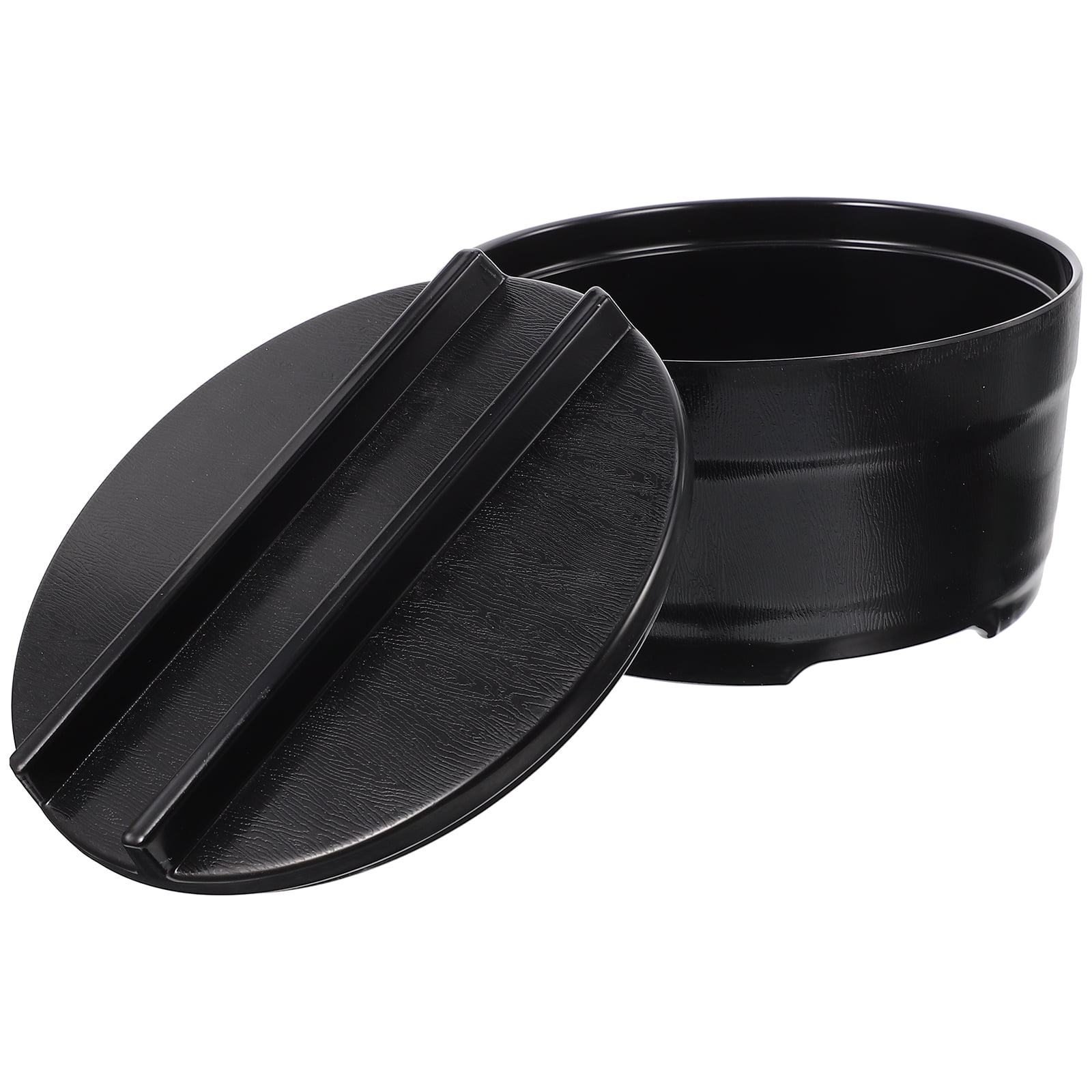 ONAPARTER 1 Set of Cooked Rice Bucket Cooked Rice Barrel Metal Rice ...