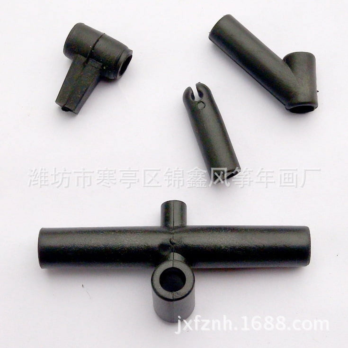 1 Set of DIY Kite Supplies Including Plastic Frame Connectors Support ...