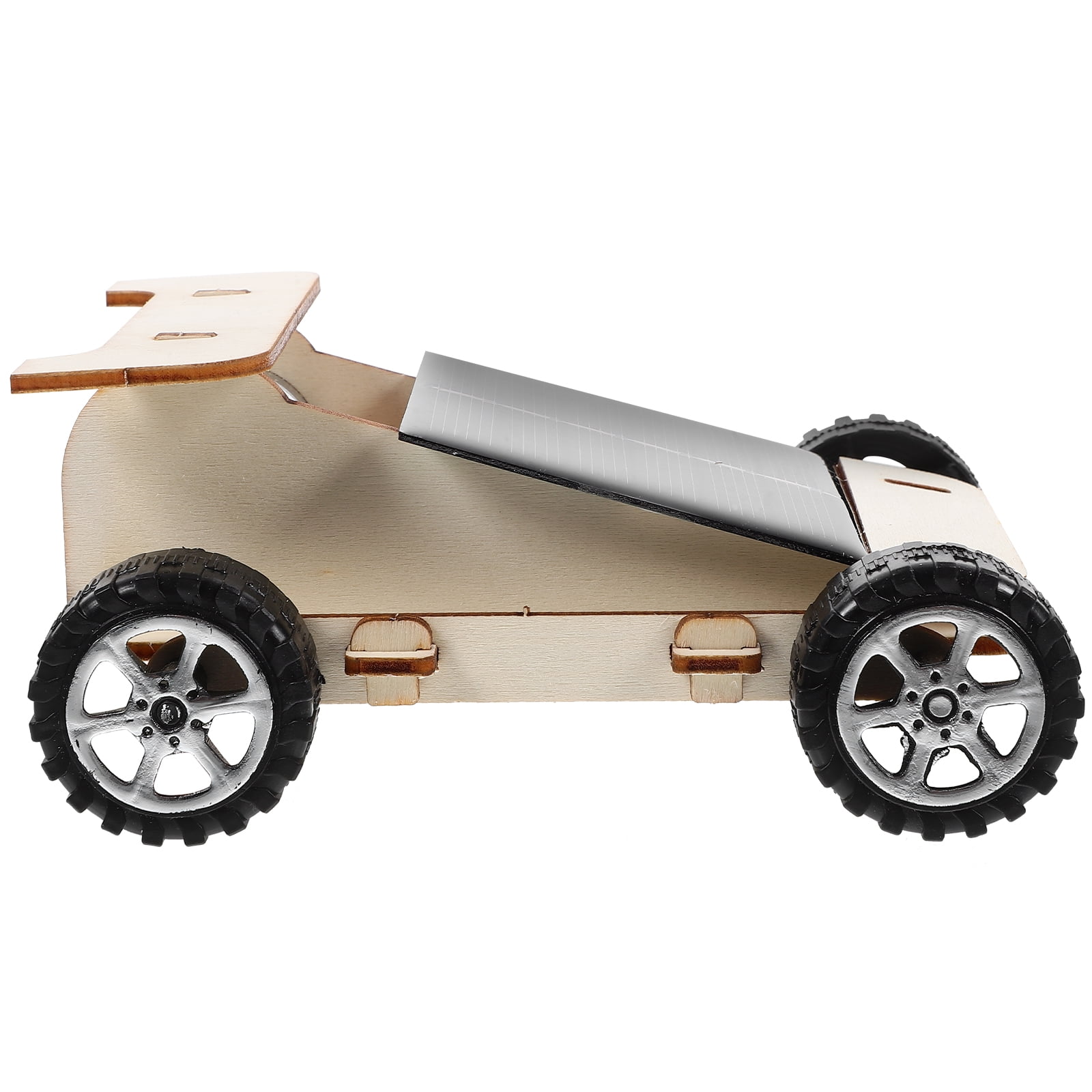 1 Set of DIY Solar Car Model Making Kit Educational Plaything ...