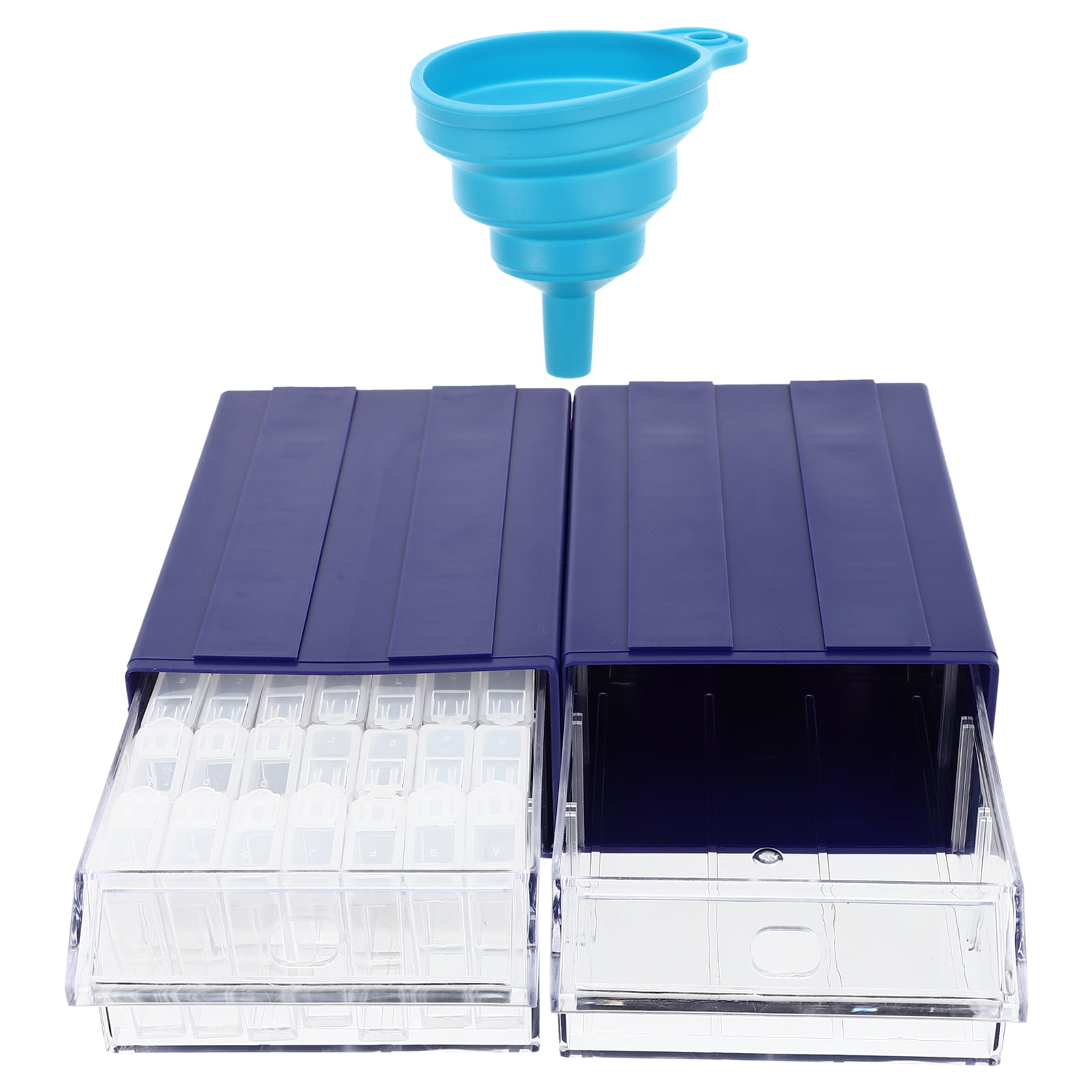 1 Set of Diamond Picture Boxes DIY Sequin Glitter Beads Diamonds Boxes ...