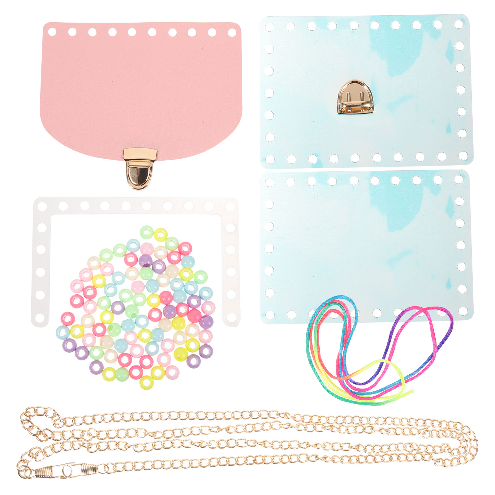 1 Set of Diy Bag Craft Kit Bag Making Materials Kit Diy Crossbody Bag ...