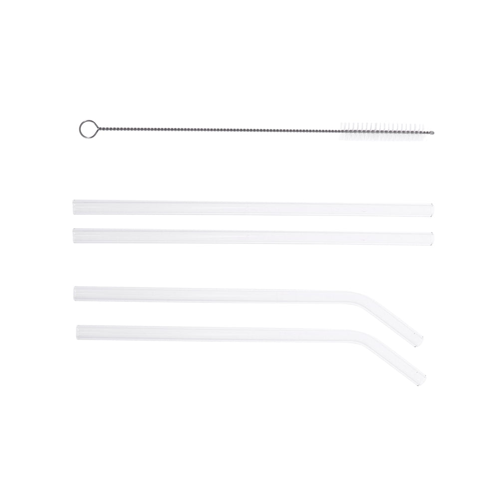 1 Set of Drinking Straw Glass Straws Beverage Straws with Durable ...