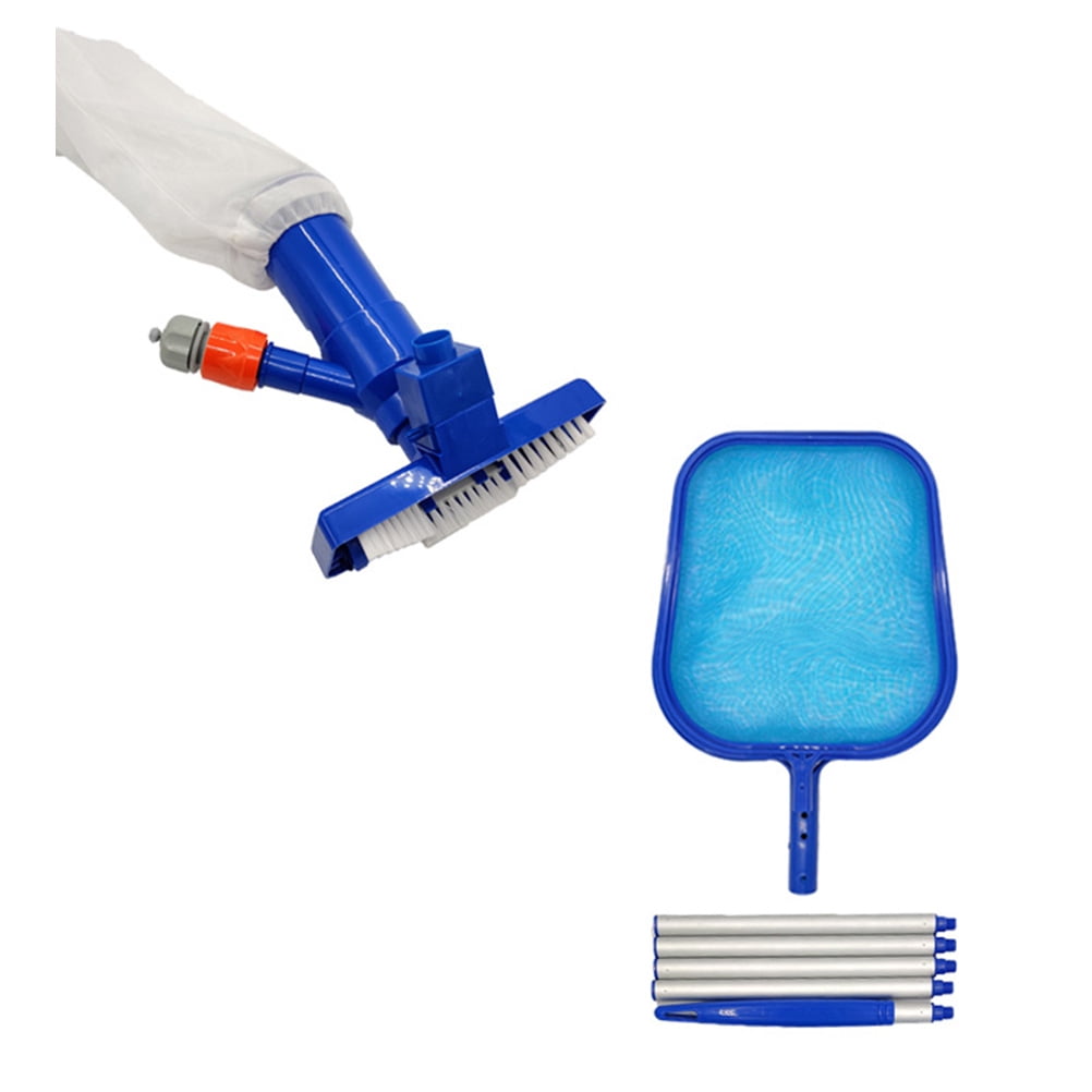 1 Set of Durable Swimming Pool Cleaning Tool Set Practical Vacuum ...
