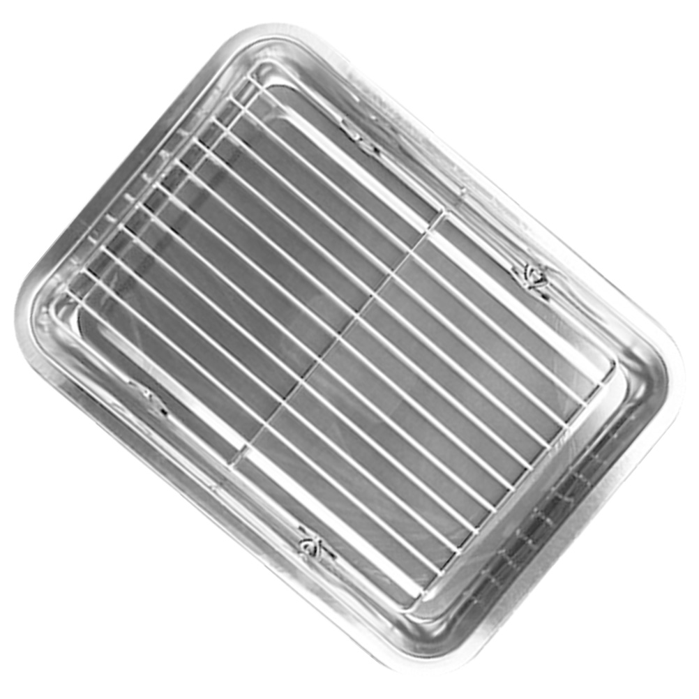 1 Set of French Fries Serving Plate Oil Frying Food Plate Convenient ...