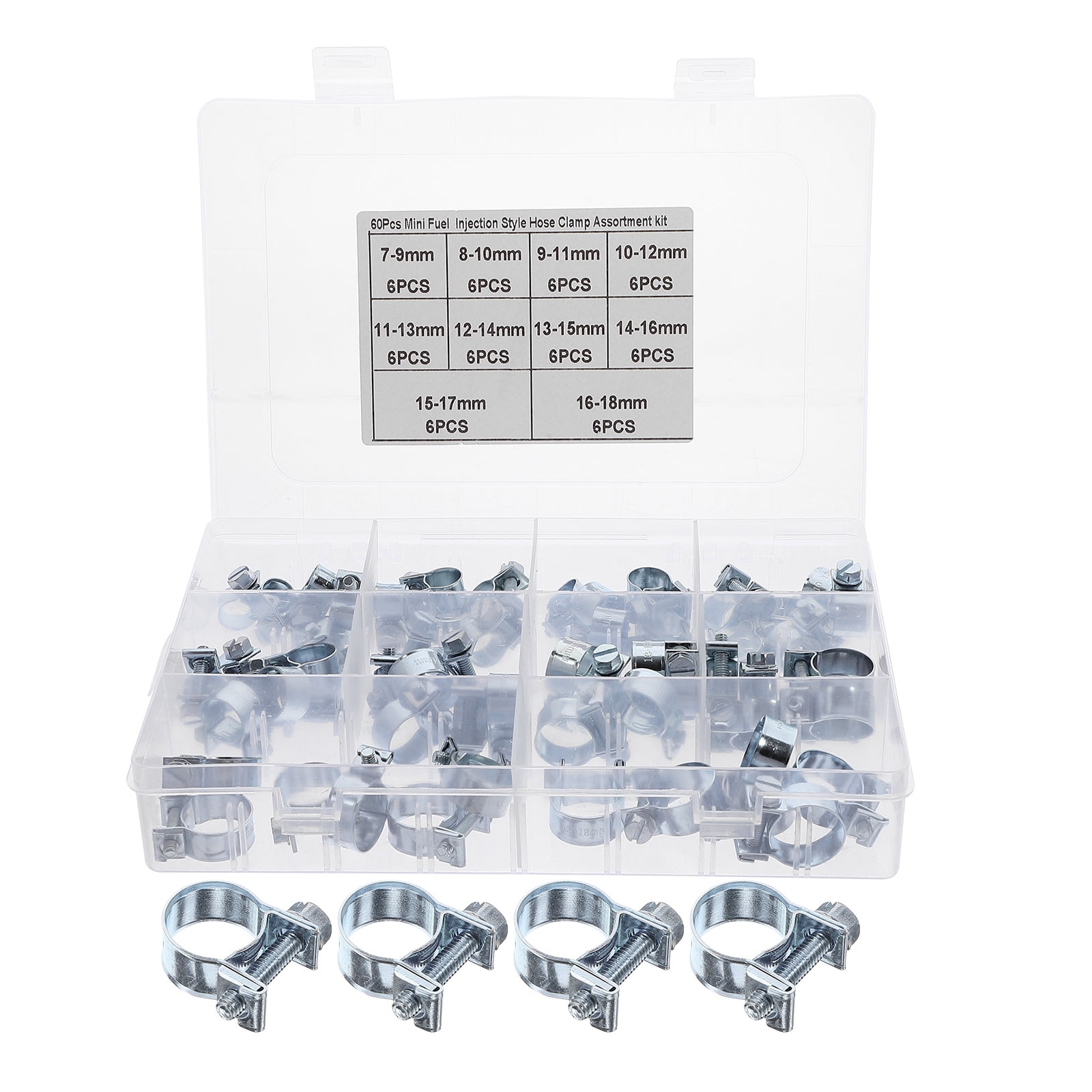 1 Set of Fuel Line Clamp Replacement Small Hose Clamp Hose Clip for ...