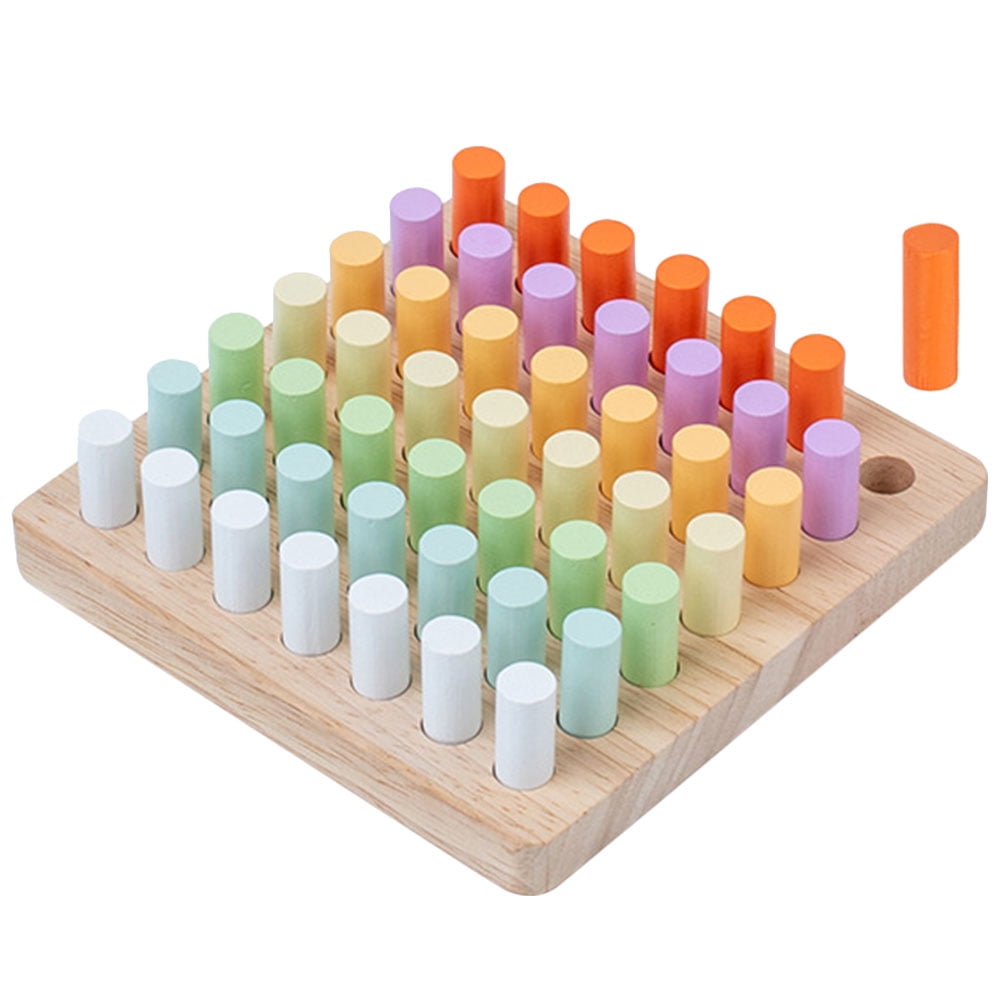 1 Set of Funny Sensory Toy Logical Wooden Kids Plaything - Walmart.com