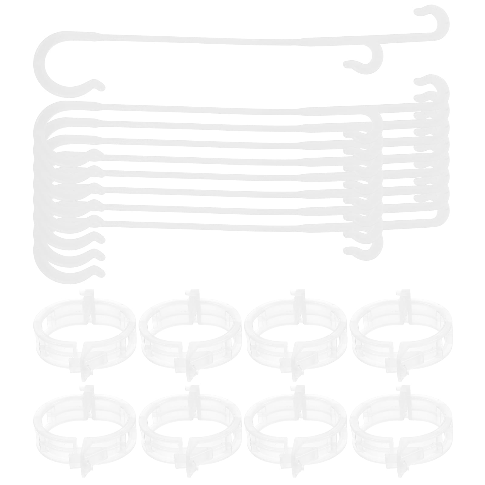 WRITWAA Secure Plants to Cane 1Set 2.8X2.5X0.5In - Walmart.com