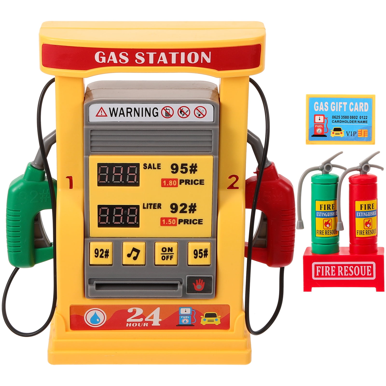 1 Set of Gas Station Model Toy DIY Bus Gas Station Model Gas Station ...