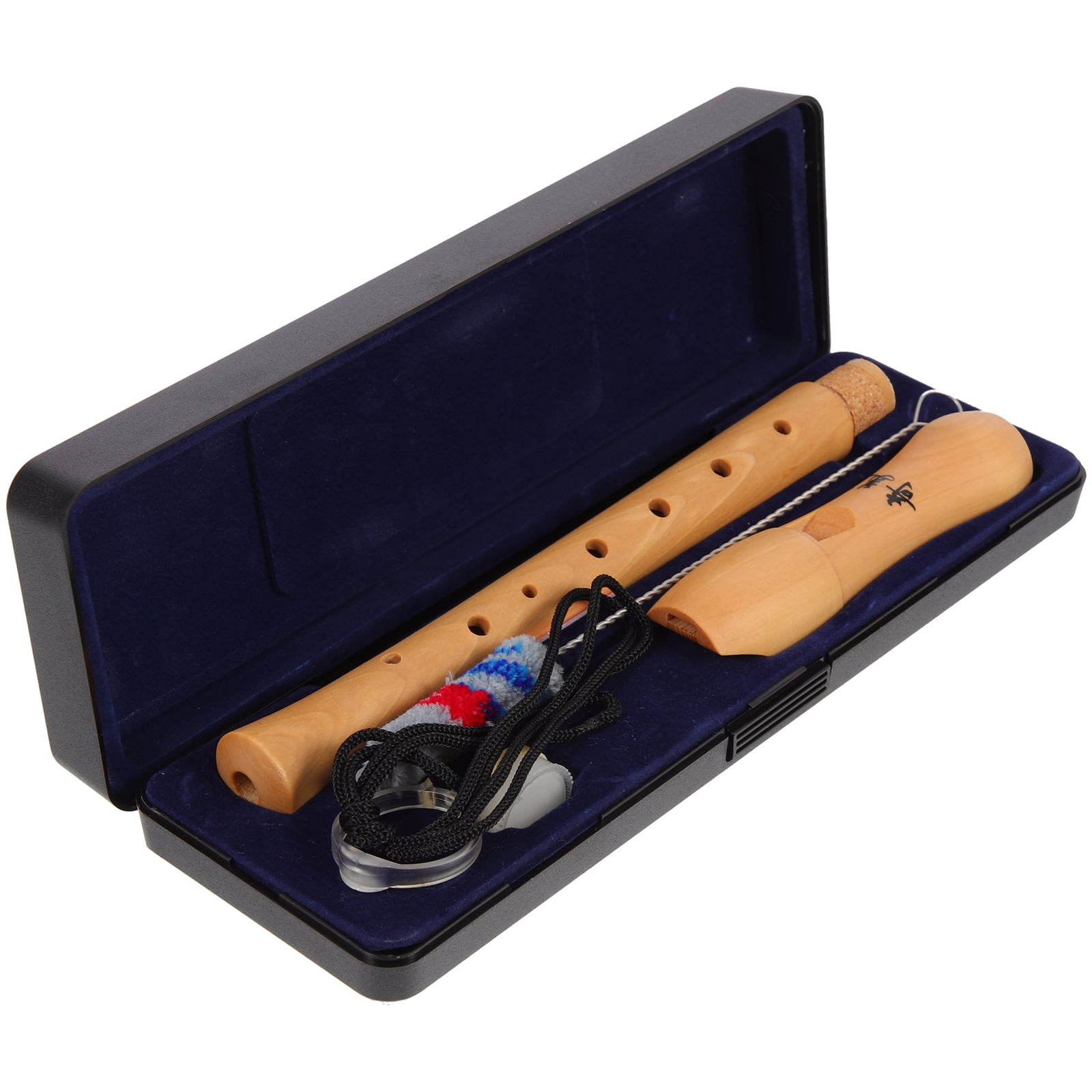 1 Set of German-style Beginner Recorder Detachable Two-section 8-hole ...