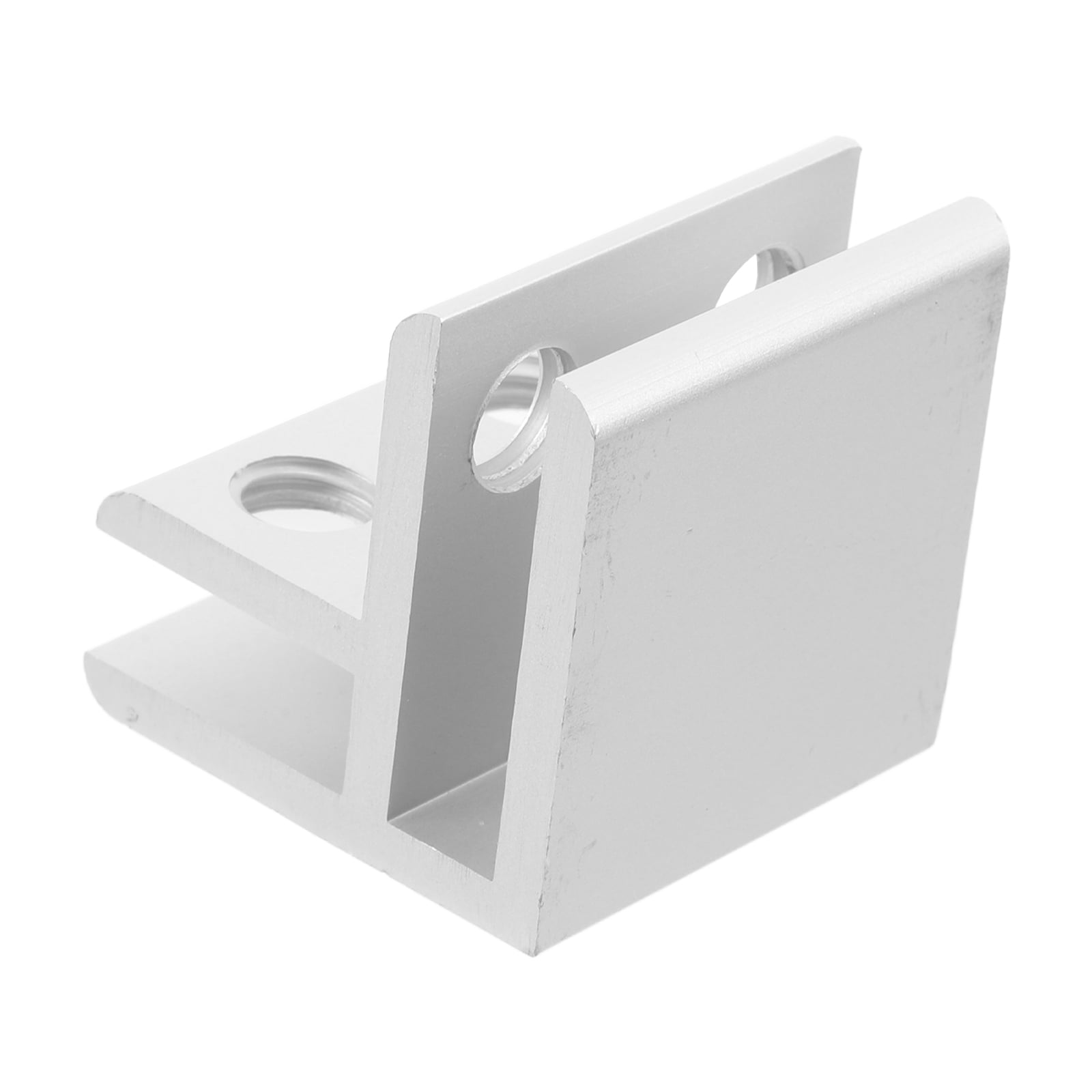 1 Set of Glass Clamp Alloy Bracket For 5-8mm Thickness Glass Shelves ...