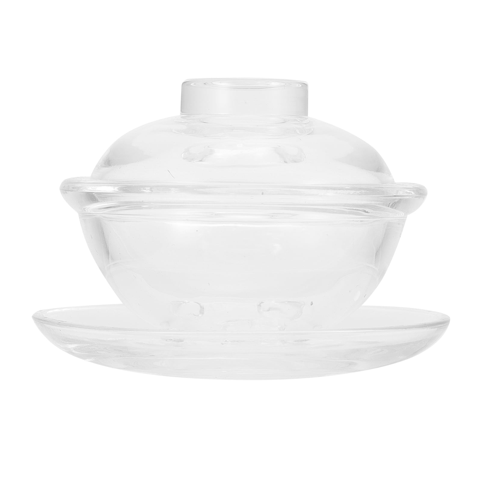 1 Set of Glass Dessert Bowl Decorative Food Serving Bowl Delicate Bowl ...